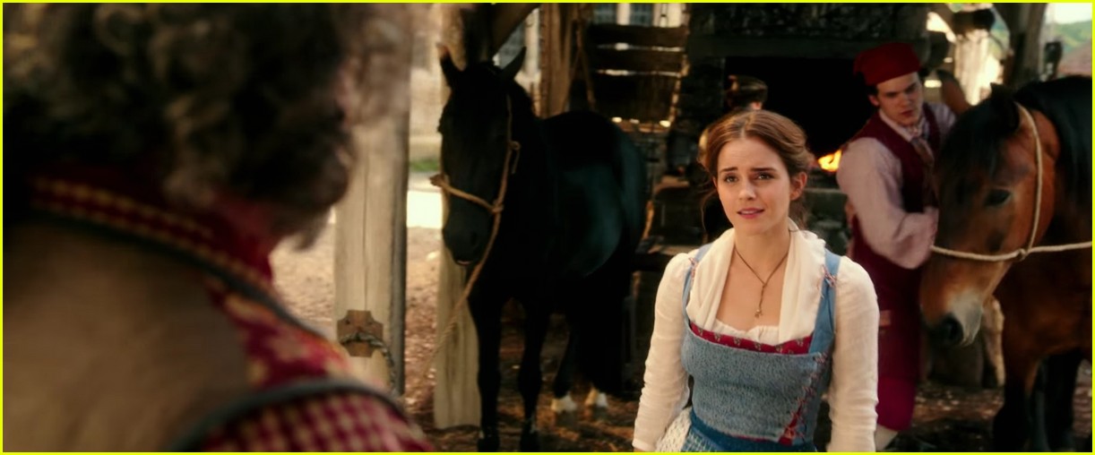 Emma Watson Sings 'Belle' with the Townspeople in 'Beauty & The Beast' First Look Clip!: Photo ...