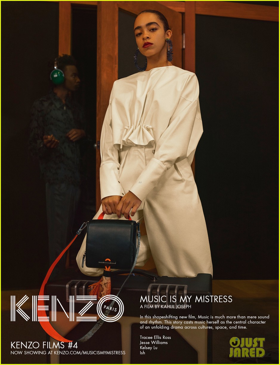 Jesse Williams & Tracee Ellis Ross Star in Kenzo's Spring Campaign ...