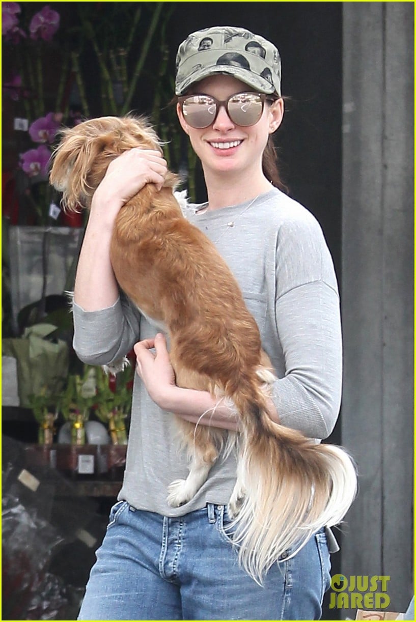 Anne Hathaway & Husband Adam Schulman Take Parenting Break For Grocery ...