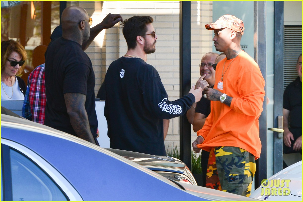Tyga Goes Shopping with Scott Disick After Blac Chyna Accuses Him Of ...