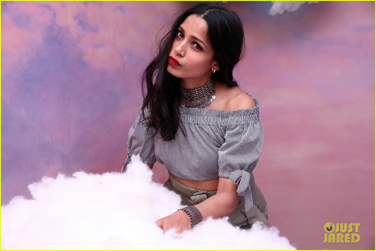 Freida Pinto & Aaron Paul Get in the Coachella Spirit With 'H&M': Photo ...