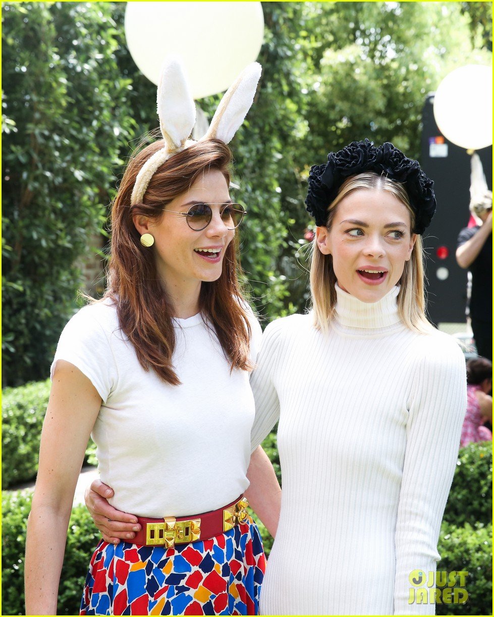 Jaime King & Michelle Monaghan Go Easter Egg Hunting with Their ...