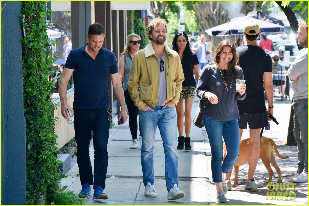 Joshua Jackson Can't Contain His Joy While with Friends!: Photo 3897896 ...