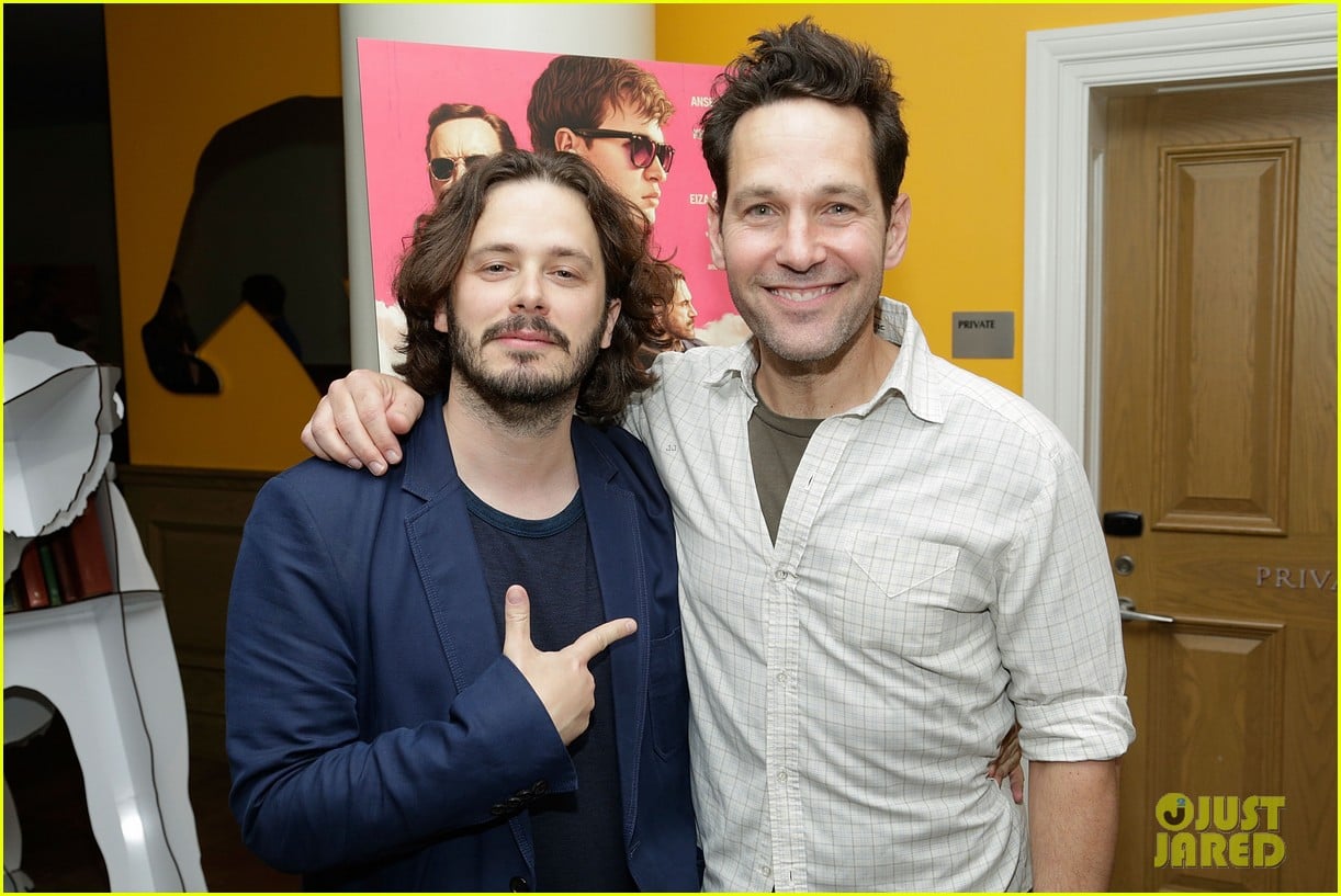 Paul Rudd Attends 'Baby Driver' Screening Hosted by Aziz Ansari: Photo ...