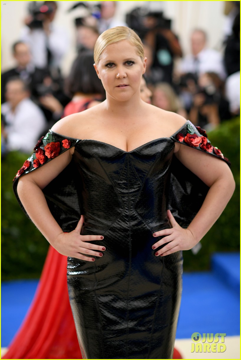 Amy Schumer & Riz Ahmed Strike a Pose at Met Gala 2017: Photo 3893240 ...