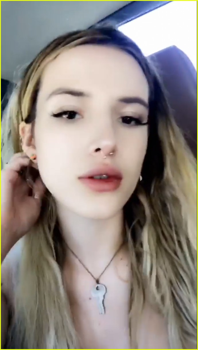 Bella Thorne Hits the Pool with Gregg Sulkin for His Birthday: Photo ...