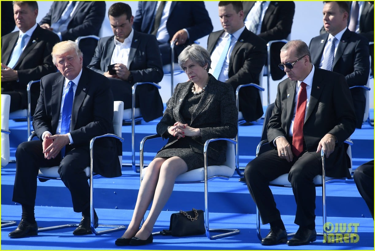 Donald Trump Appears to Shove Prime Minister Dusko Markovic at NATO ...
