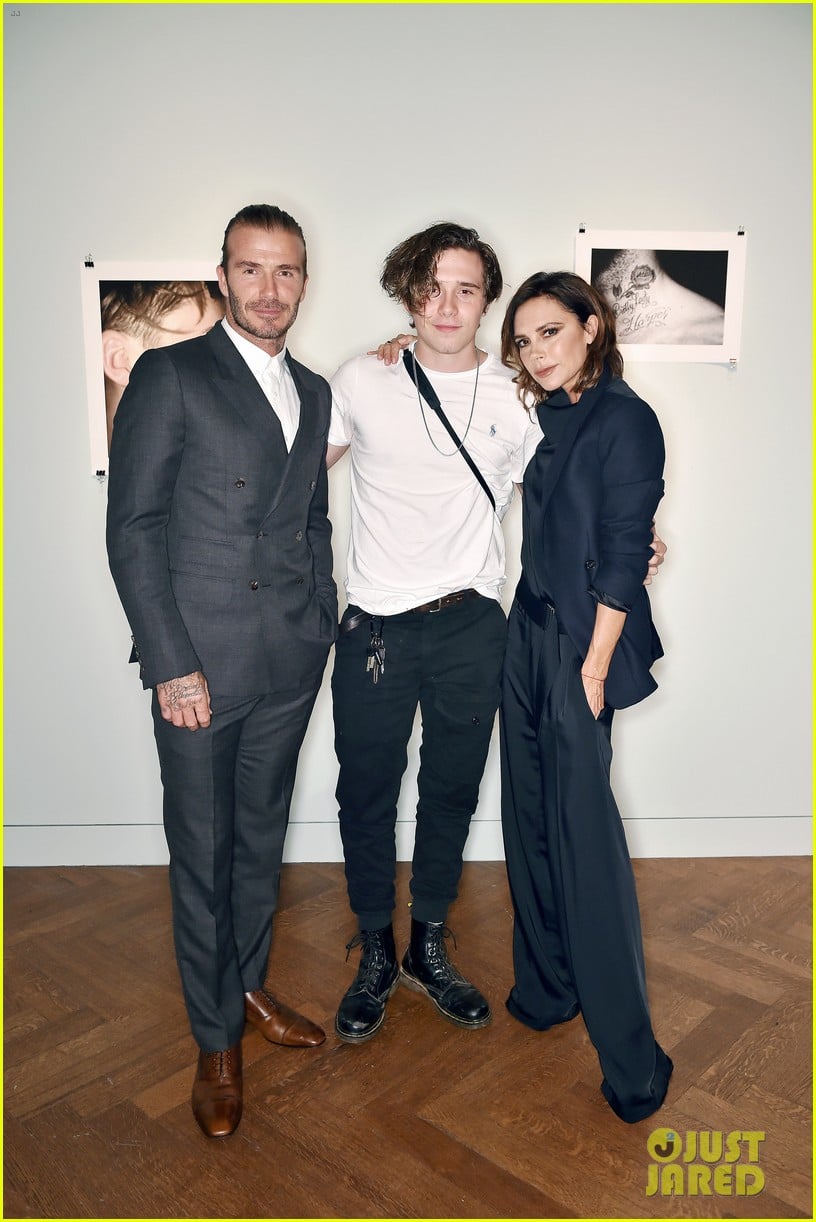 David & Victoria Beckham Support Brooklyn at His Book Launch!: Photo ...
