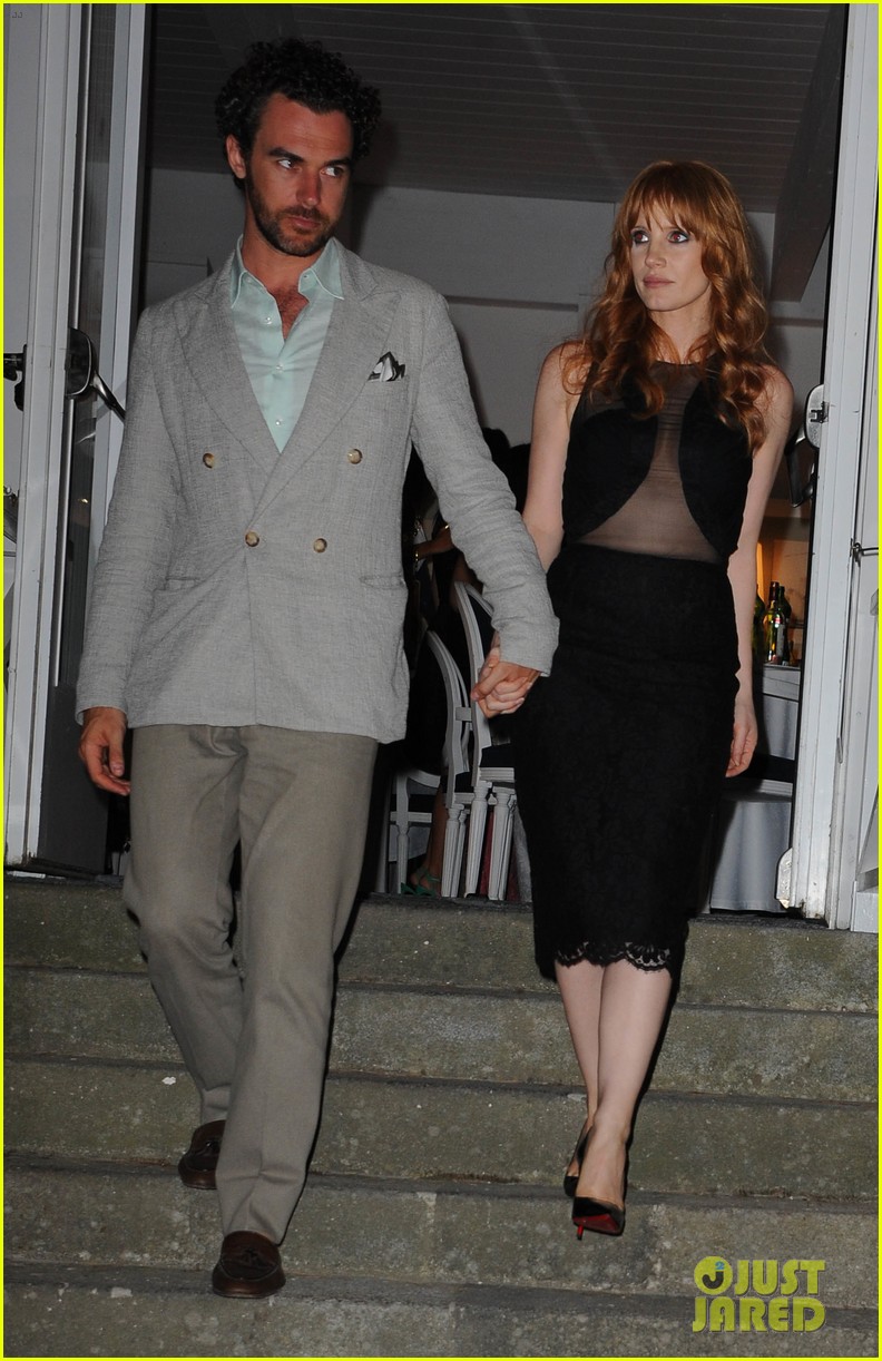Jessica Chastain Is Married to Gian Luca Passi de Preposulo!: Photo ...