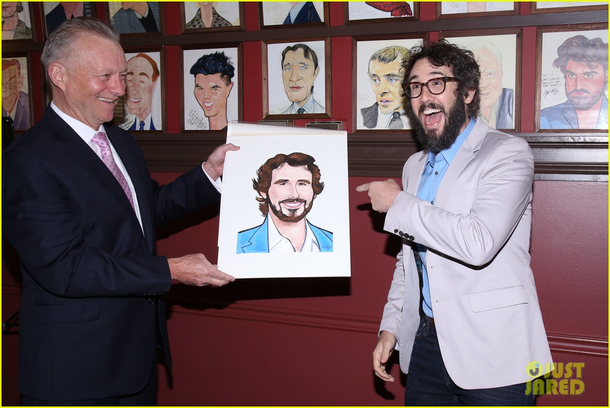 Broadway's Josh Groban & Andy Karl Honored with Portraits at Sardi's ...