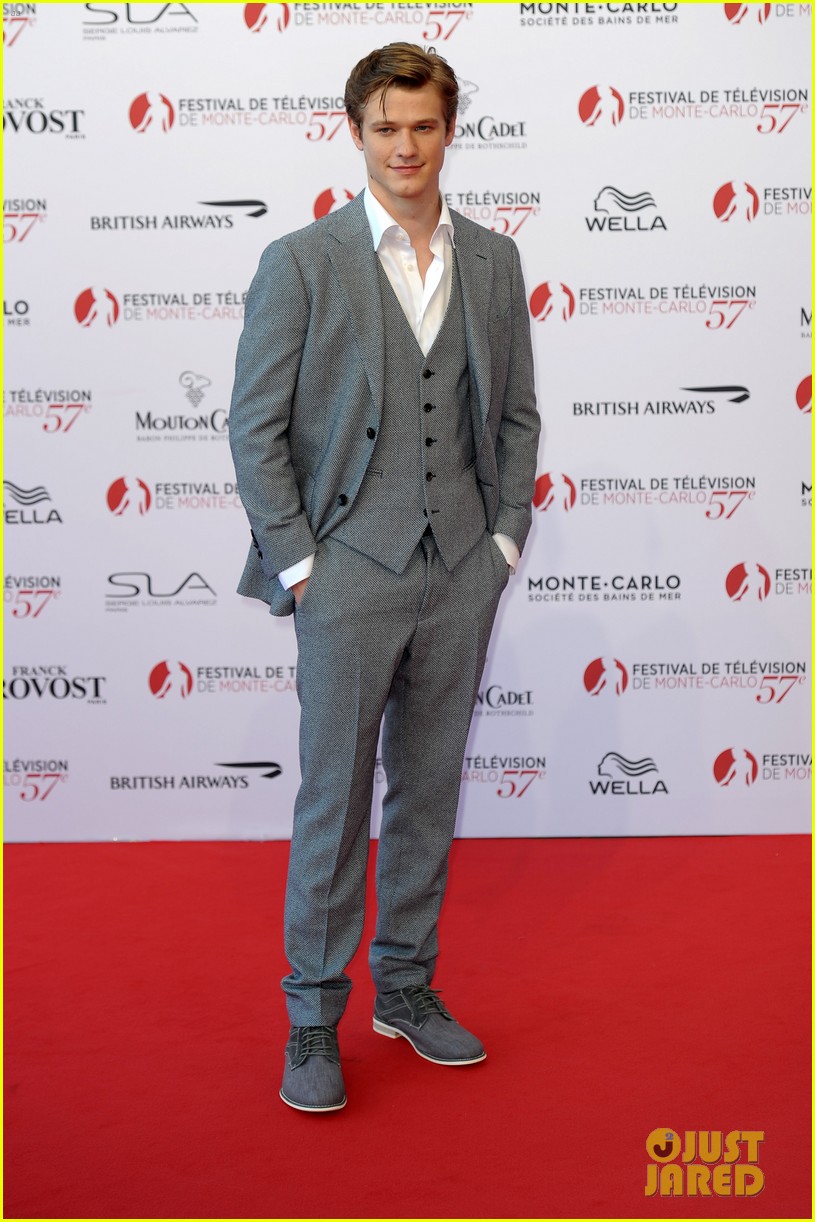 Justin Hartley, Malin Akerman, & Lucas Till Look Sharp at Monte Carlo ...