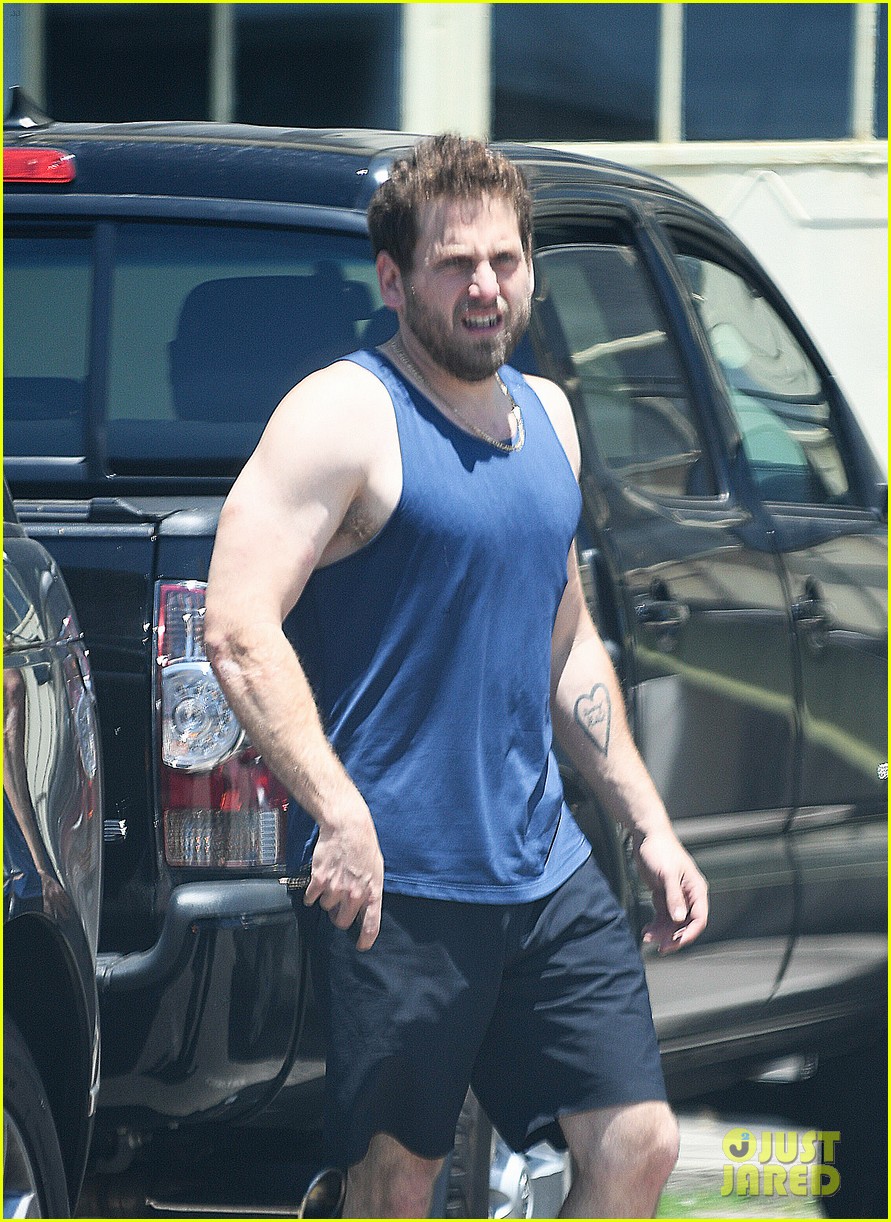 Jonah Hill Looks So Buff, Bares Slim Physique in a Tank Top!: Photo ...