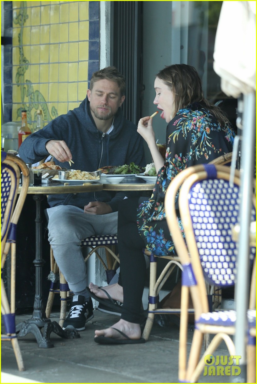 Charlie Hunnam Is All Smiles with Morgana McNelis at Lunch!: Photo ...