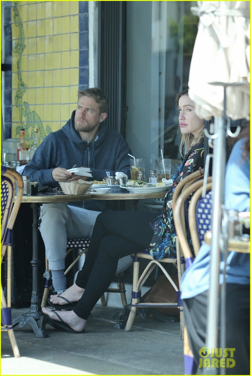 Charlie Hunnam Is All Smiles with Morgana McNelis at Lunch!: Photo ...