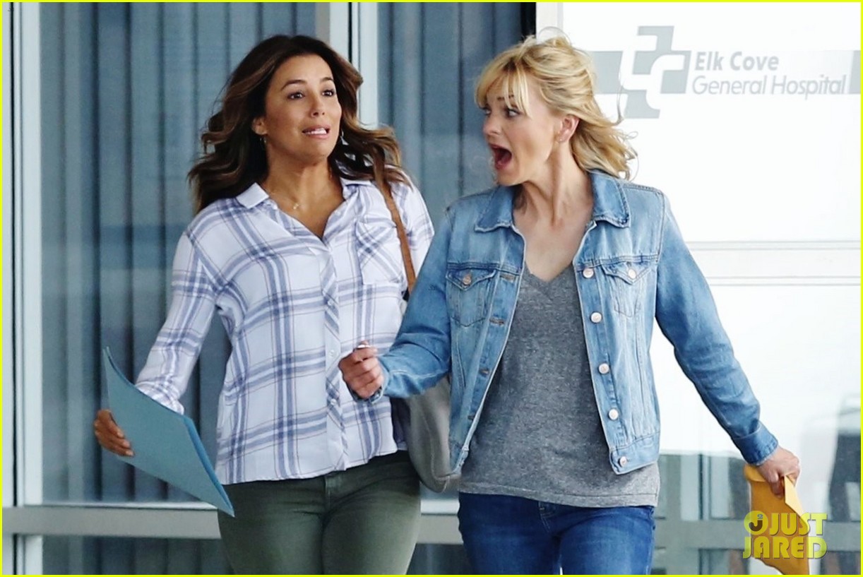 Eva Longoria Joins Anna Faris on 'Overboard' Set - See the Pics!: Photo ...