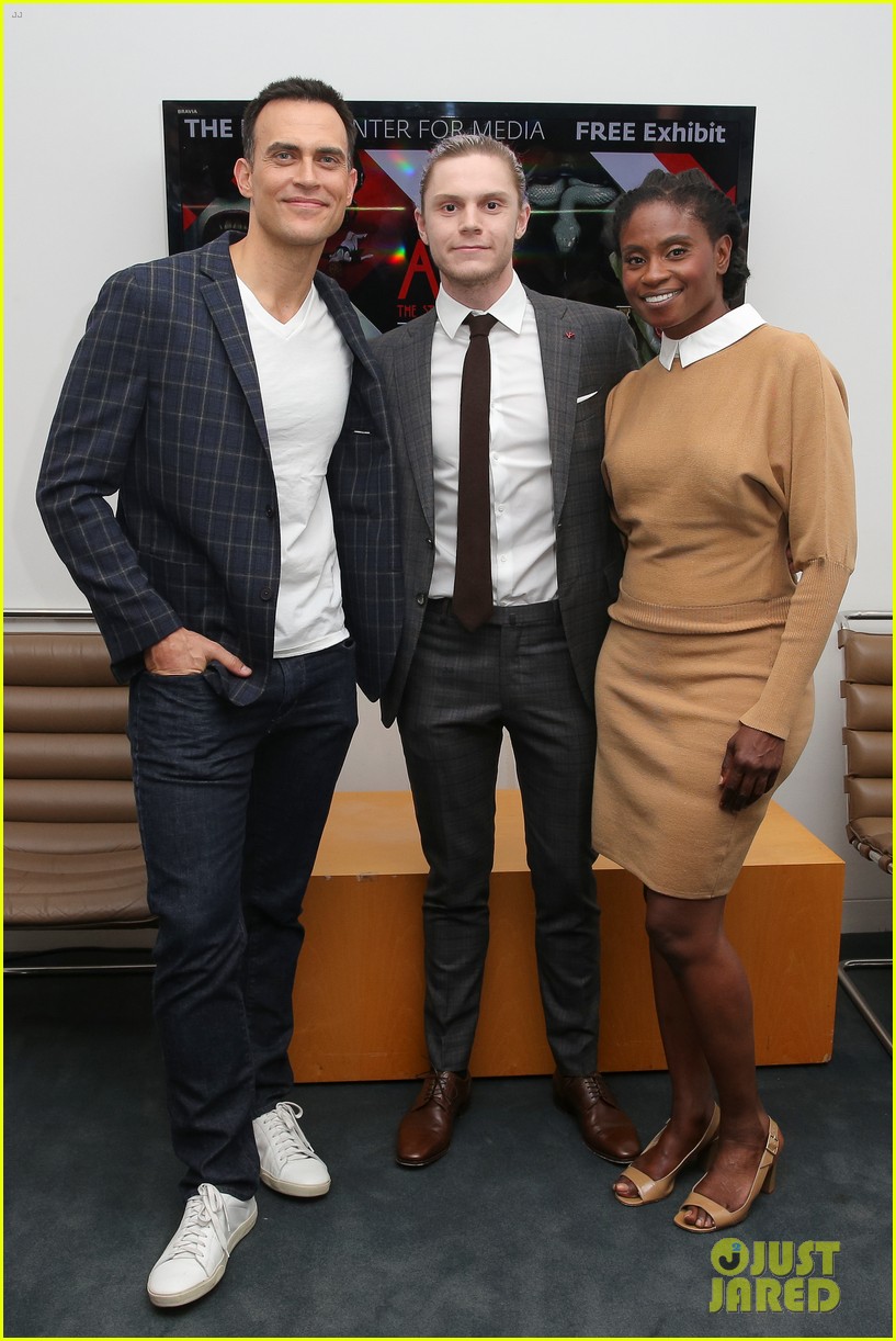 Evan Peters & 'AHS' Stars Visit Costume Exhibit at Paley Center: Photo ...