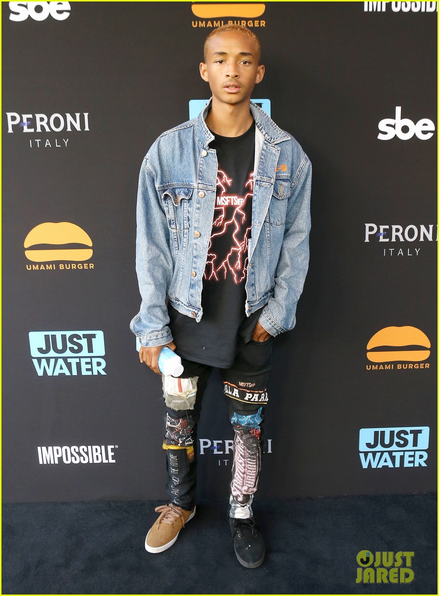 Jaden Smith Gets His Umami Burger On at Remodel Party!: Photo 3921892 ...