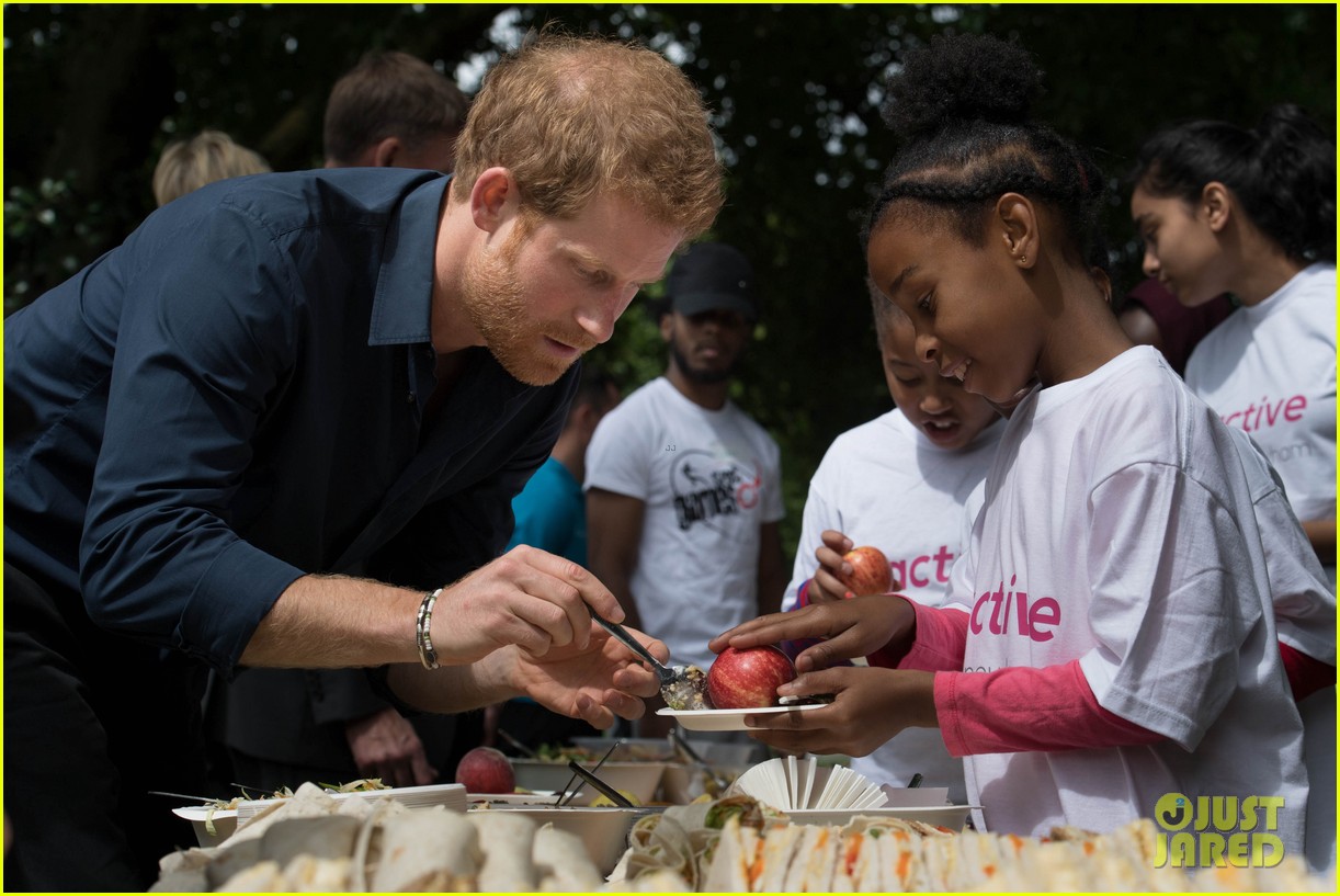 Prince Harry Takes Part in Fit & Fed Campaign With Some Adorable Kids ...