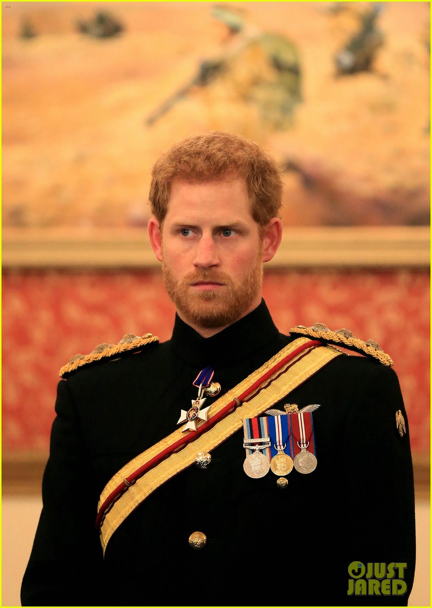 Prince Harry Dons Military Uniform for RAF Honington 75th Anniversary ...