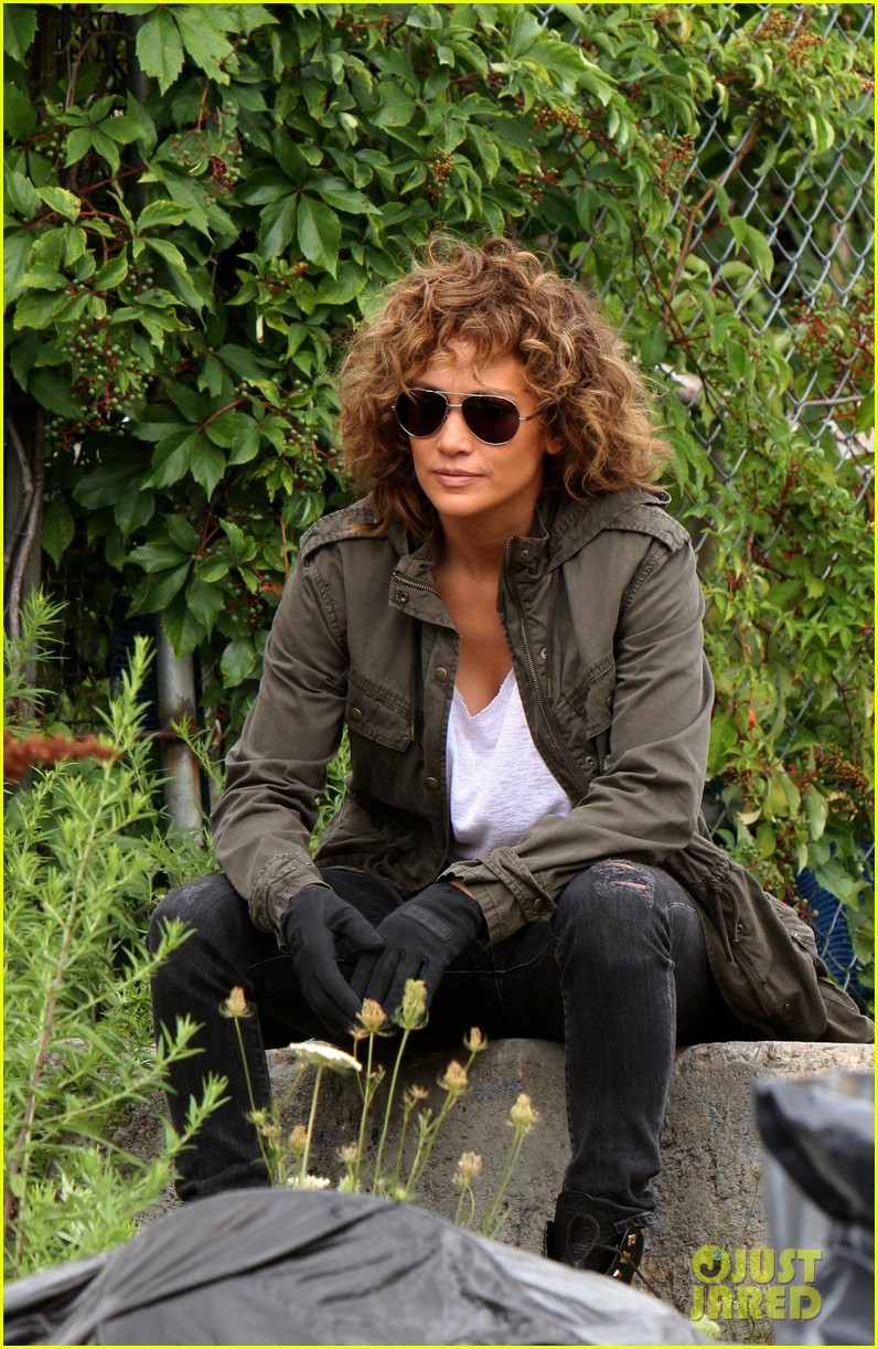 Jennifer Lopez Films an Arrest Scene on Set of 'Shades of Blue': Photo ...