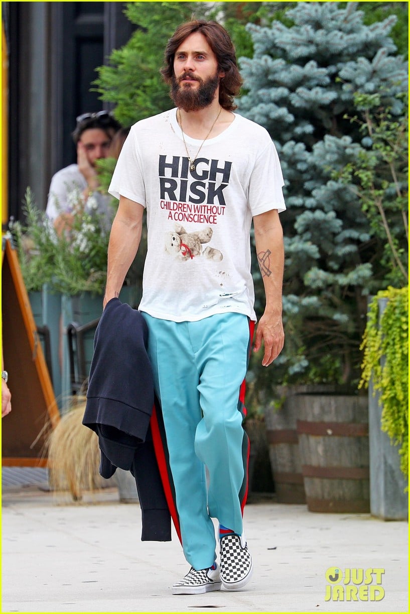 Jared Leto Shows Off His Full Beard in NYC: Photo 3930455 | Jared Leto ...