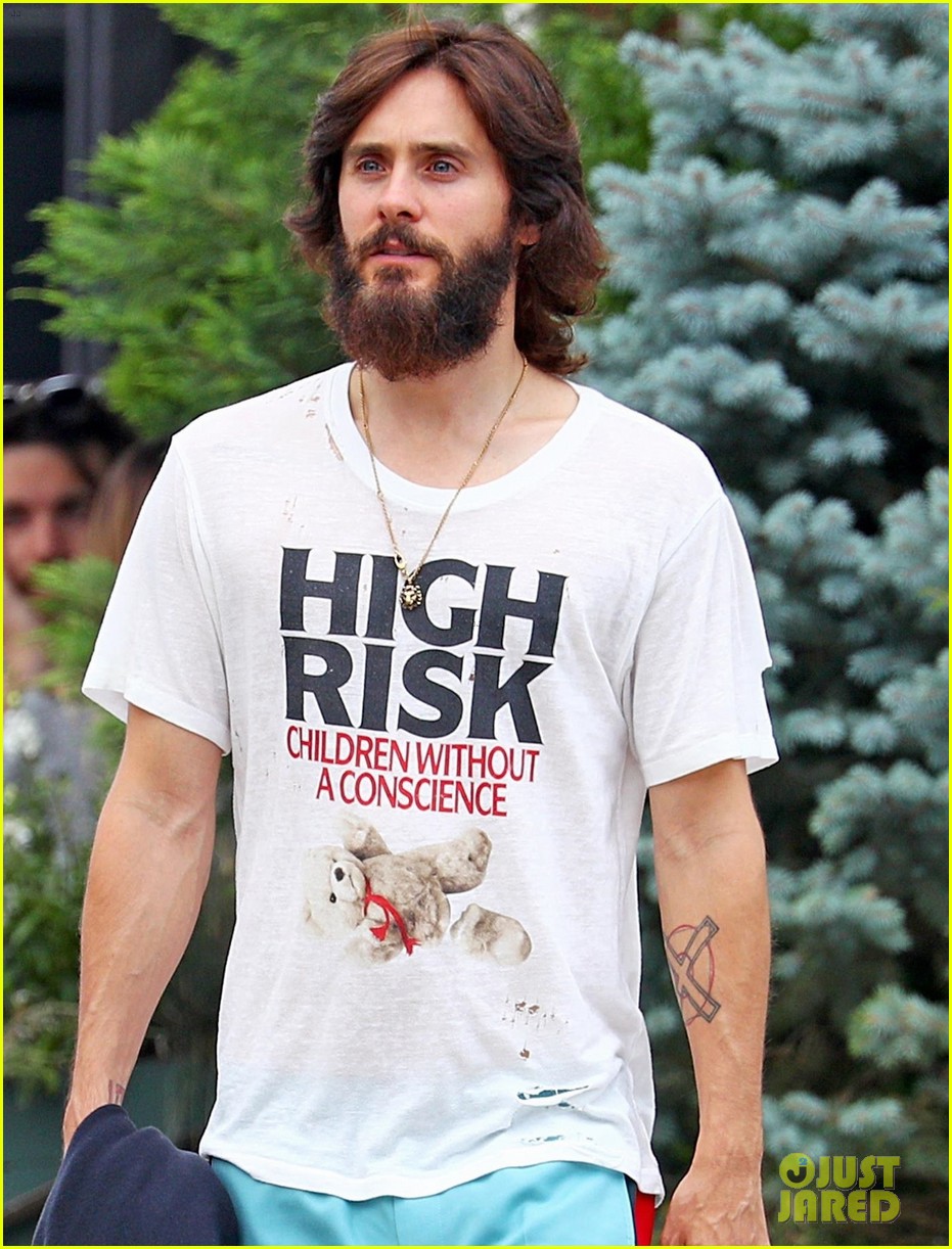 Jared Leto Shows Off His Full Beard in NYC: Photo 3930456 | Jared Leto ...