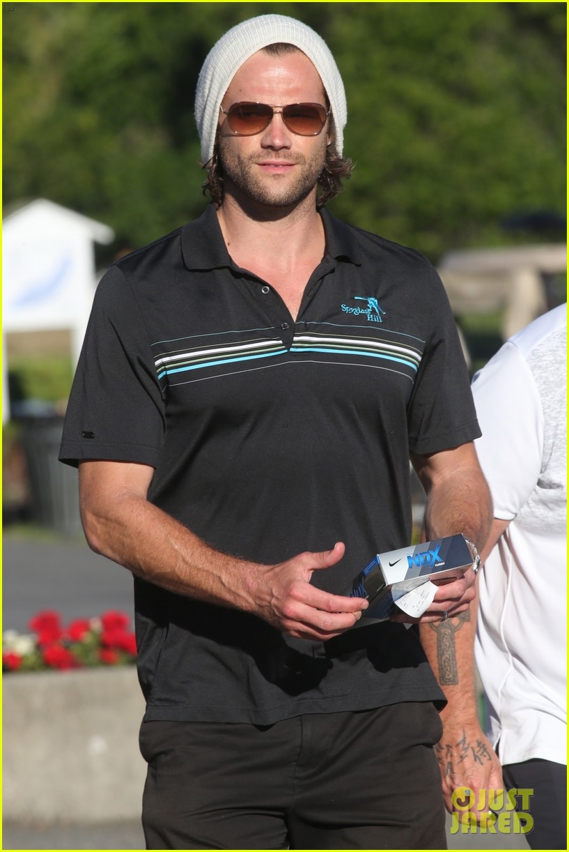 Jared Padalecki & Jensen Ackles Meet Up for a Round of Golf!: Photo ...