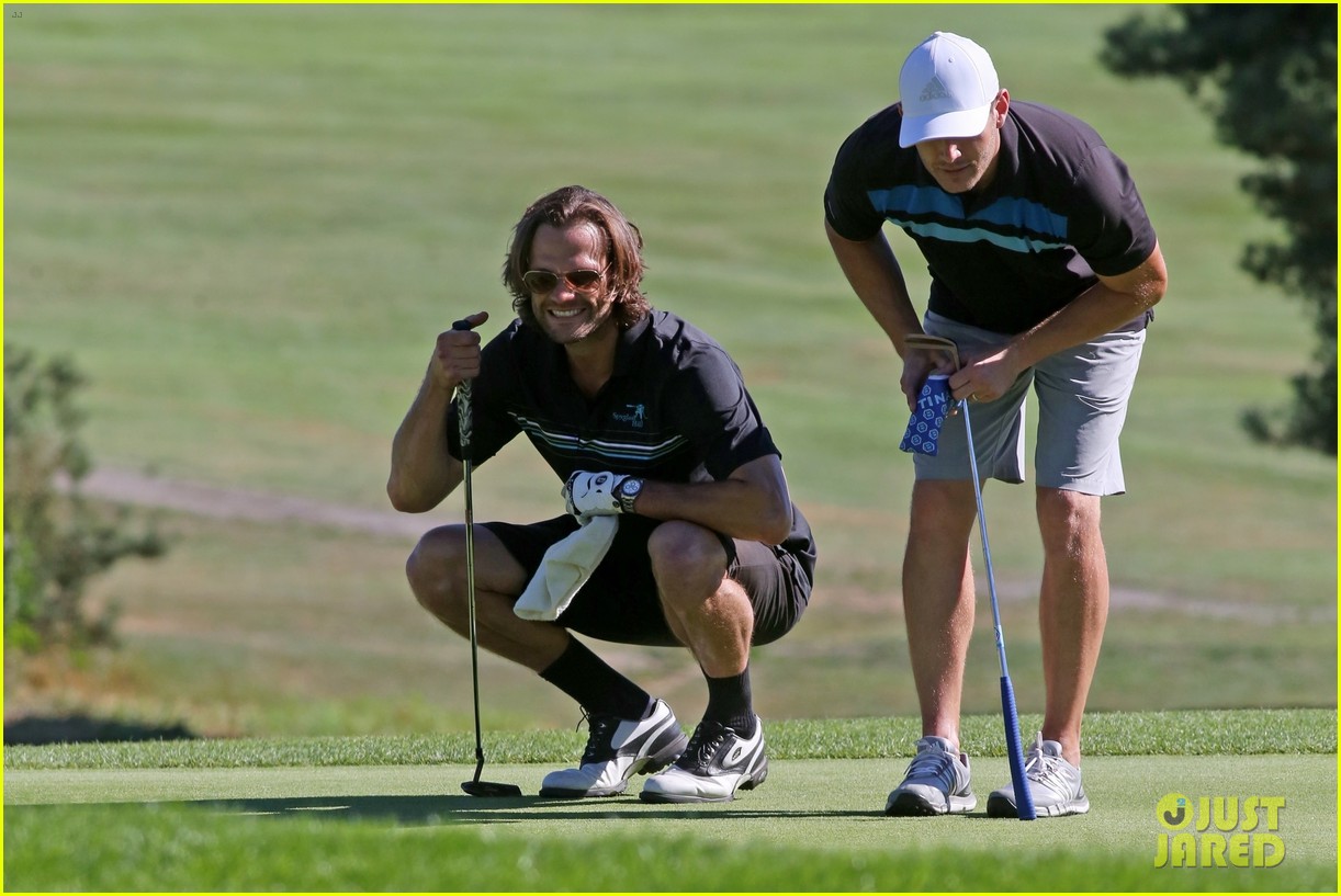 Jared Padalecki & Jensen Ackles Meet Up for a Round of Golf!: Photo ...