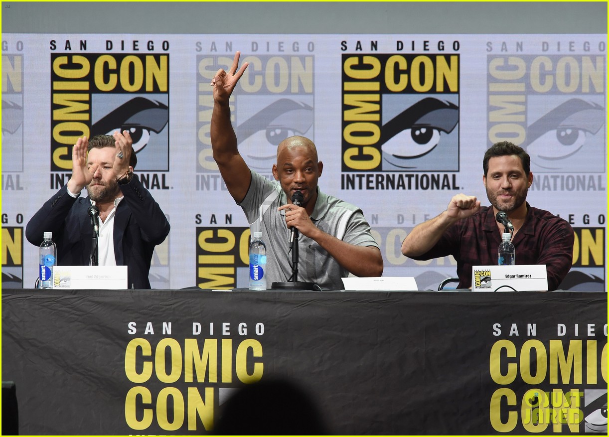 Will Smith Praises Netflix at 'Bright' Comic-Con Panel: Photo 3931062 ...