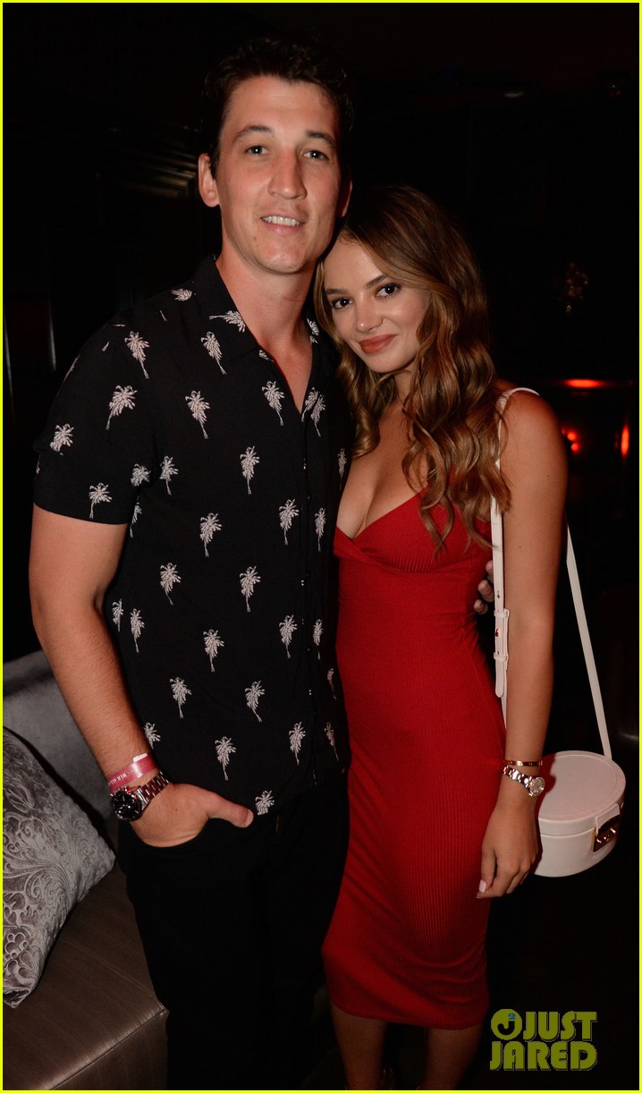 Jamie Foxx, Miles Teller & Girlfriend Keleigh Sperry Live It Up at MLB ...