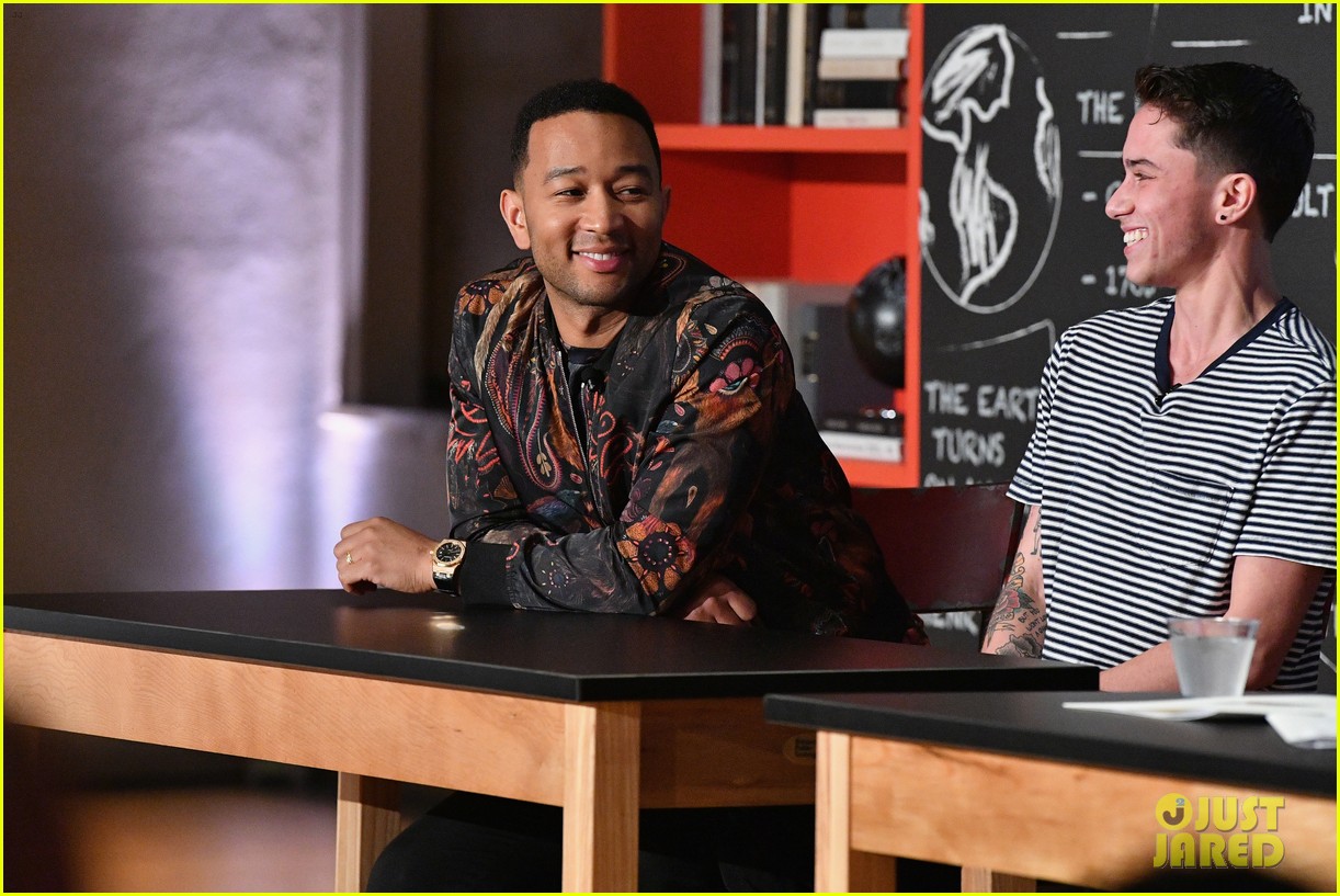 John Legend Attends Launch of Axe Senior Orientation Program!: Photo ...