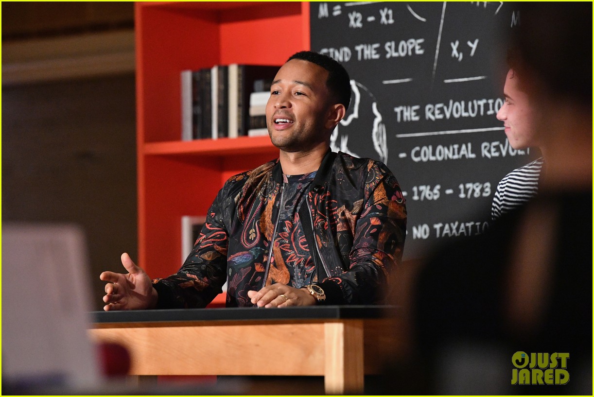 John Legend Attends Launch of Axe Senior Orientation Program!: Photo ...