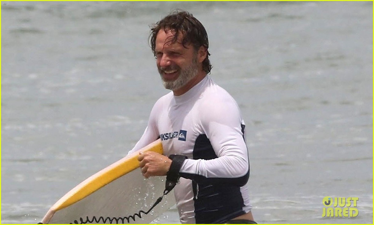 The Walking Dead's Andrew Lincoln Catches Waves in Costa Rica: Photo ...