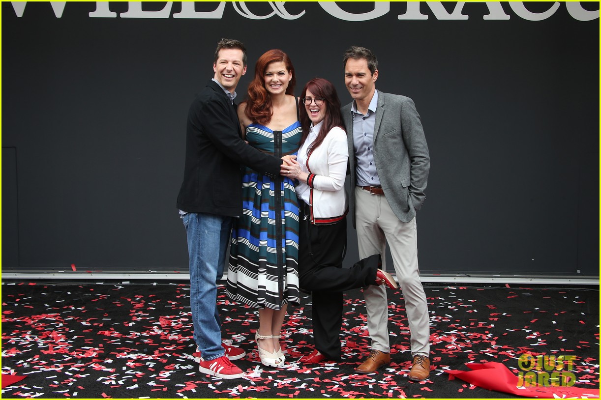 'Will & Grace's Eric McCormack & Sean Hayes Celebrate First Day On Set ...