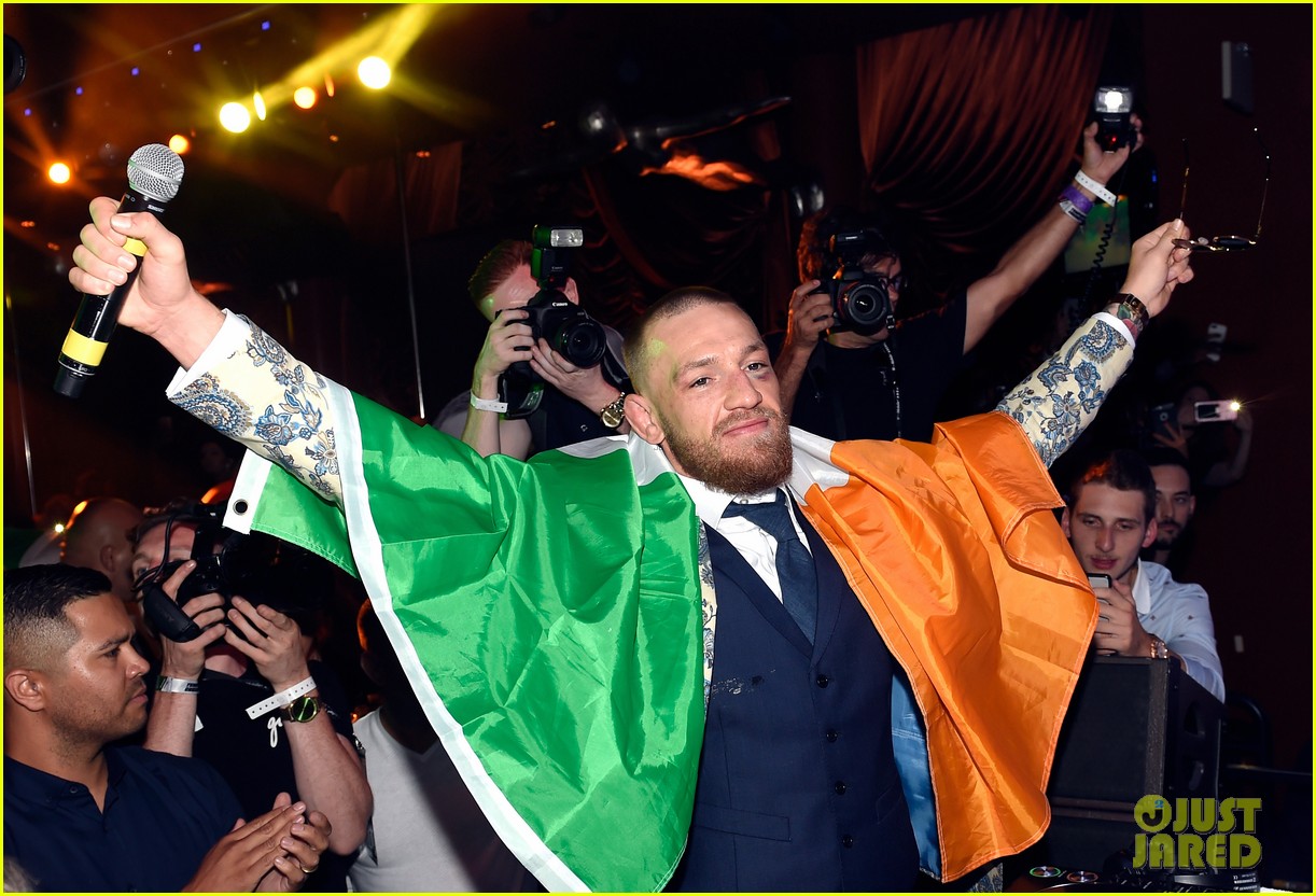 Conor McGregor Hosts Post-Fight After Party at Encore Beach Club in ...