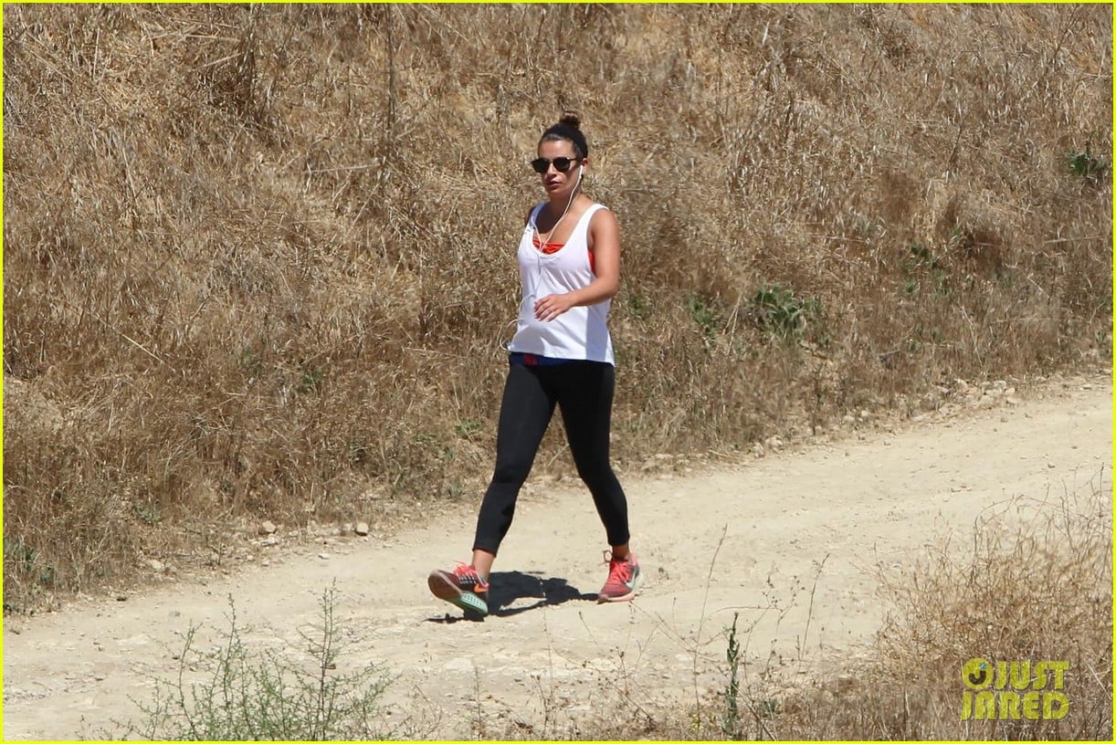 Lea Michele Goes on Solo Hike Before 'The Mayor' Filming : Photo ...