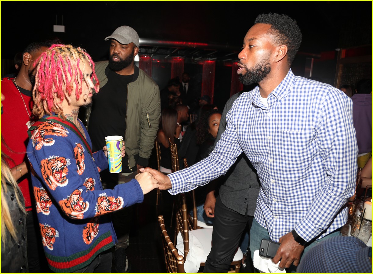 Lil Pump Throws Dollar Bills Around at His Birthday Party: Photo ...