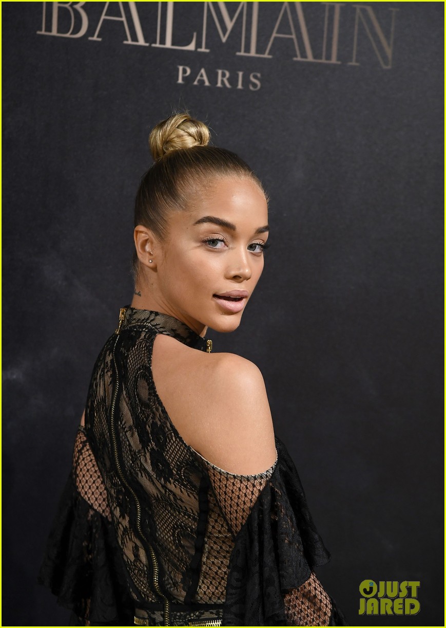 Alessandra Ambrosio Joins Winnie Harlow & Hailey Baldwin at Balmain ...