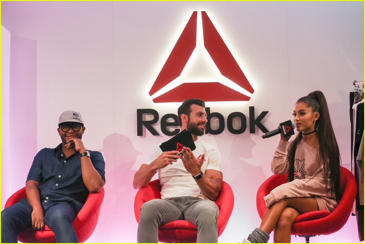 Ariana Grande Gets Sporty for Reebok 'Day In The Life' Event in Hong ...