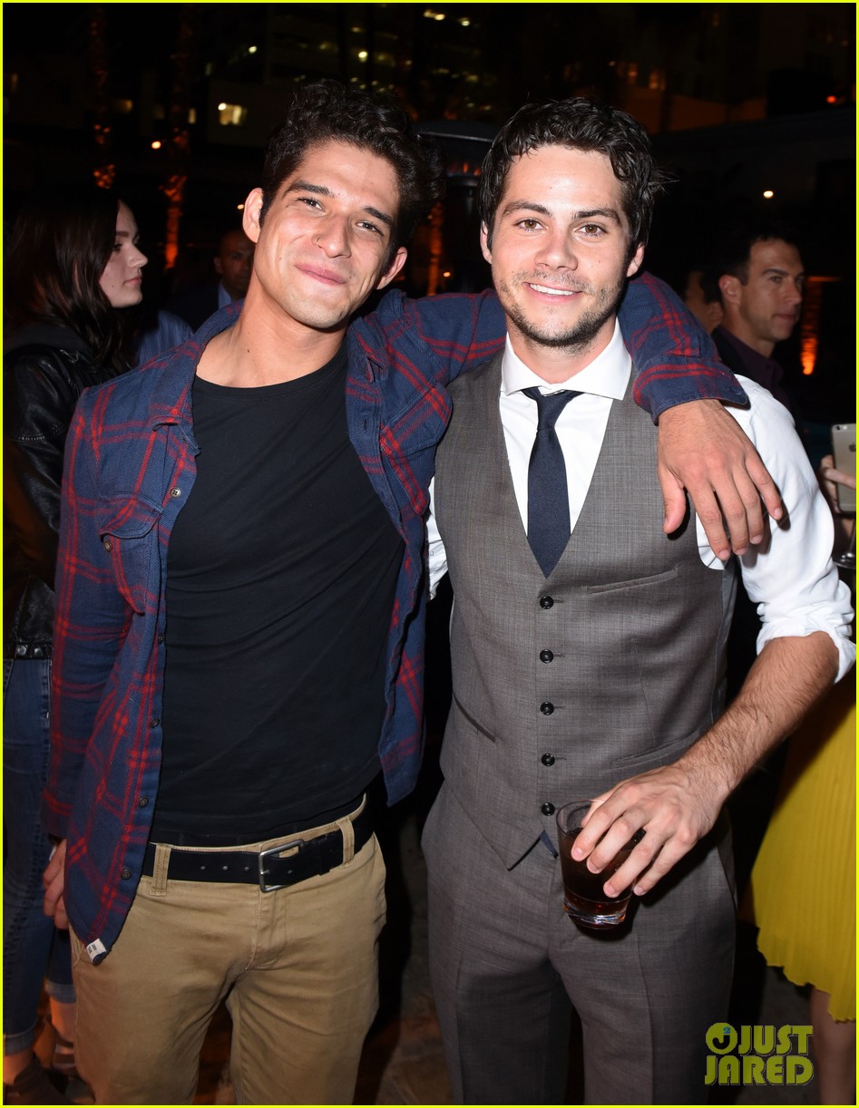 Tyler Posey Supports Dylan O'Brien at 'American Assassin' LA Premiere ...