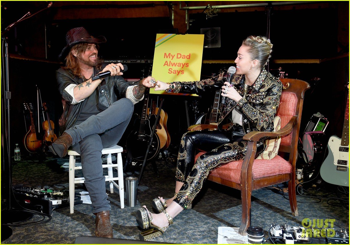 Miley Cyrus Reunites with Best Friend Lesley at Her Album Release Party ...
