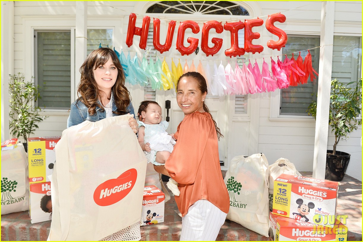 Zooey Deschanel Kicks Off National Diaper Need Awareness Week!: Photo ...