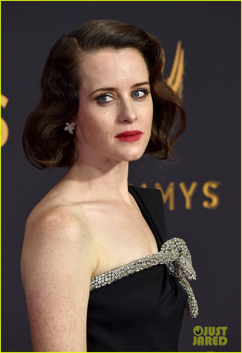 The Crown's Claire Foy & Matt Smith Couple Up for Emmys 2017: Photo ...