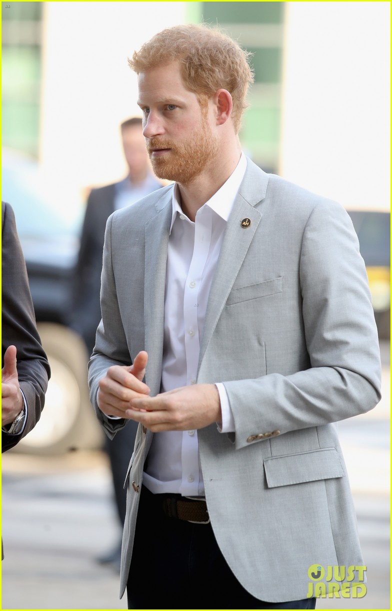 Prince Harry & Meghan Markle Hold Hands, Make First Public Appearance ...