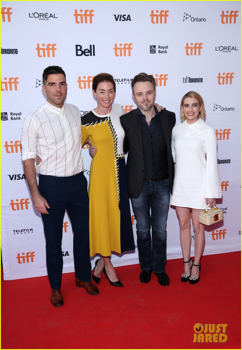Emma Roberts & Zachary Quinto Premiere 'Who Are We Now' at TIFF: Photo ...