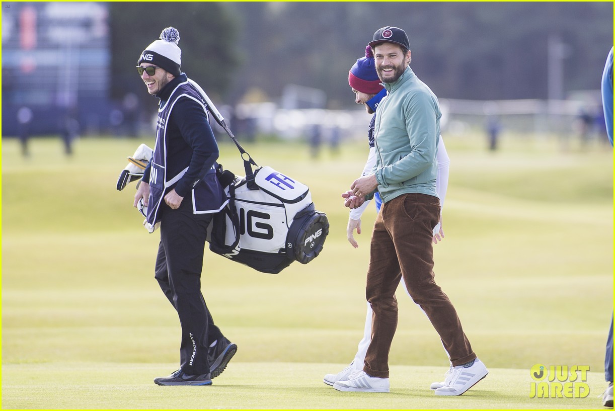 Jamie Dornan Plays a Round of Golf for Alfred Dunhill Links ...
