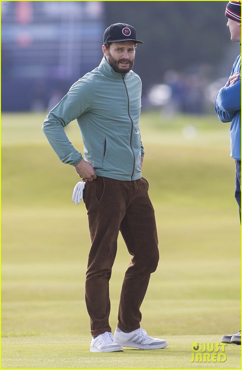 Jamie Dornan Plays a Round of Golf for Alfred Dunhill Links ...