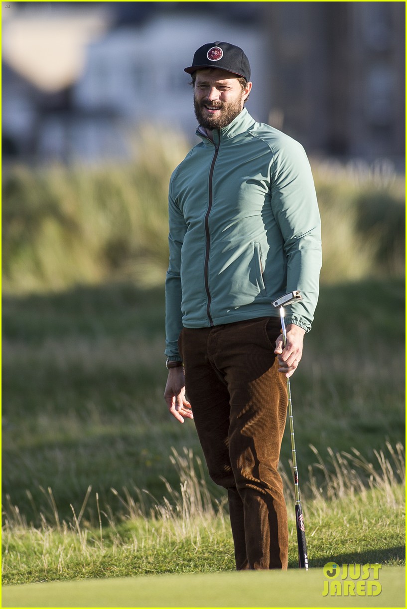 Jamie Dornan Plays a Round of Golf for Alfred Dunhill Links ...