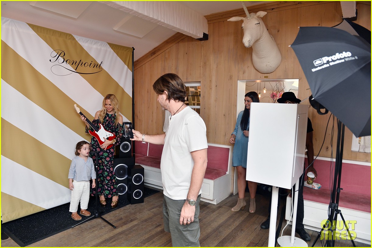 Ellen Pompeo & Baby Son Eli Look Happy at Bonpoint x Baby2Baby Family ...