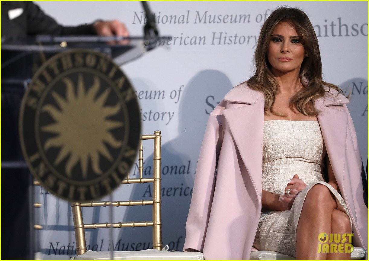 Melania Trump Donates Her Inauguration Gown to Smithsonian: Photo ...